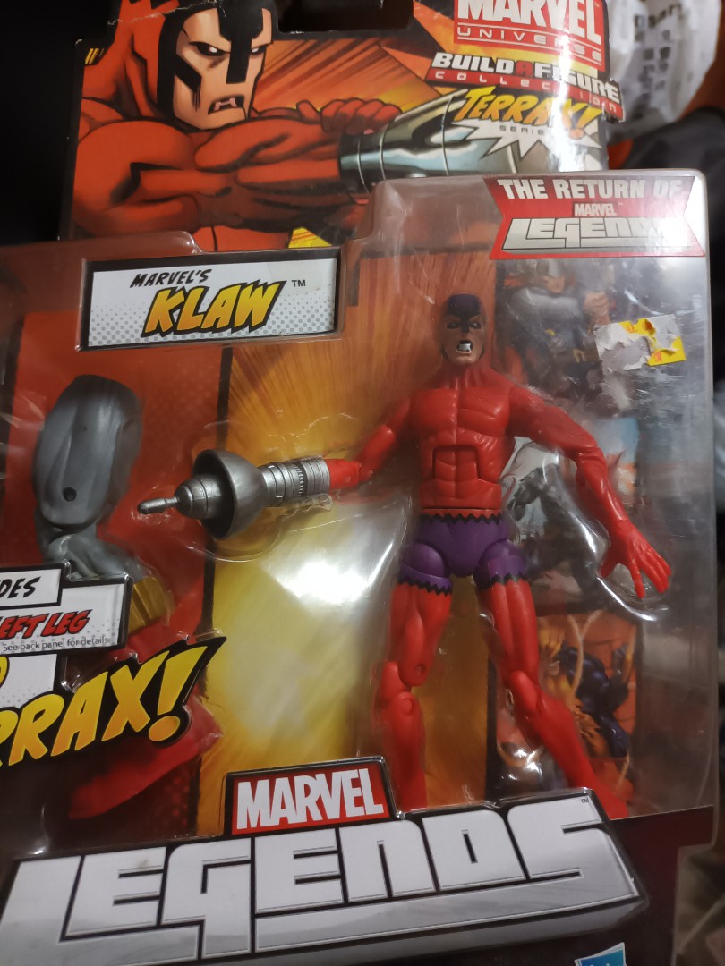 marvel legends klaw figure, 興趣及遊戲, 玩具 & 遊戲類 - Carousell
