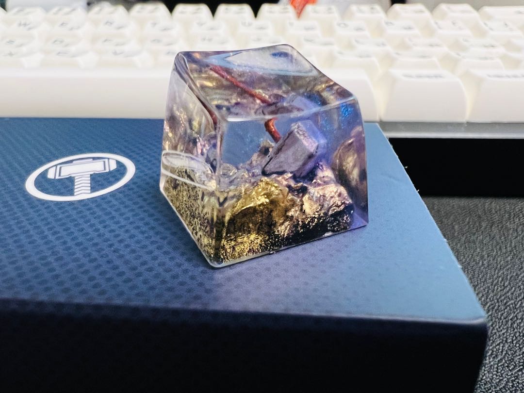 Marvel Thor artisan keycap from drop.com, Computers & Tech, Parts ...