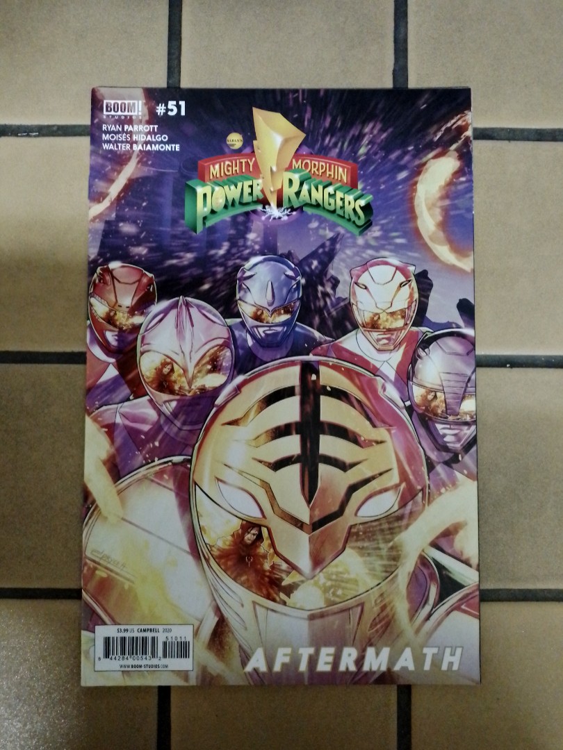 Mighty Morphin Power Rangers #51 ( Jamal Campbell - Cover Art ) Boom ...