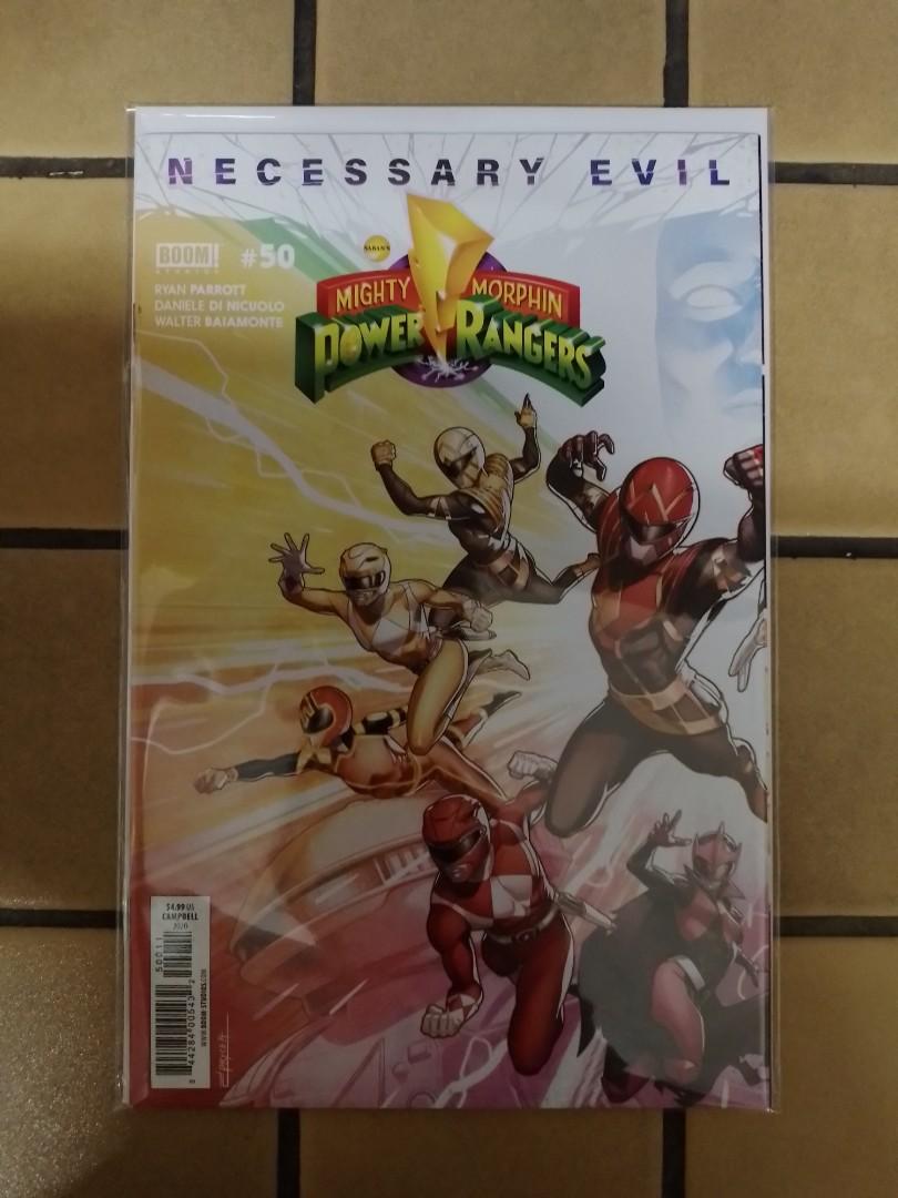 Mighty Morphin Power Rangers #50 ( Jamal Campbell - Cover Art ) Boom ...
