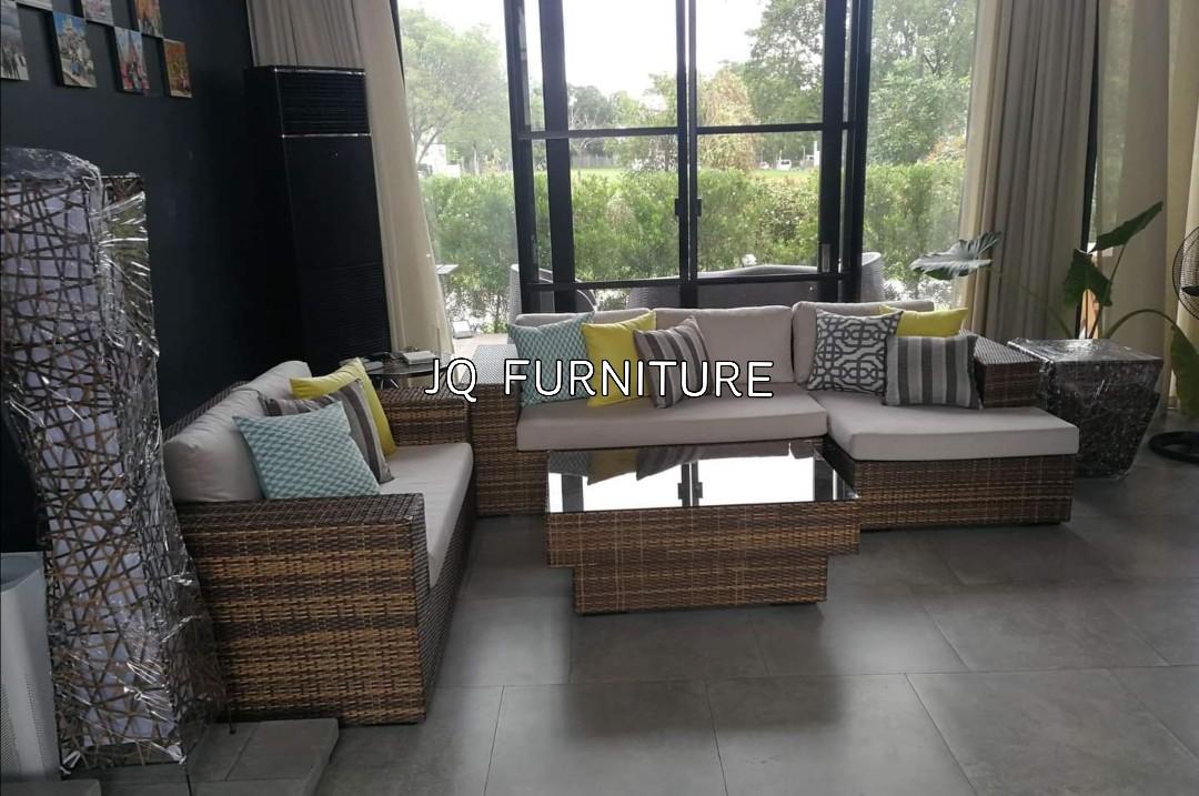 Modern Rattan sofa set all weather rattan wicker sofa, Furniture & Home ...
