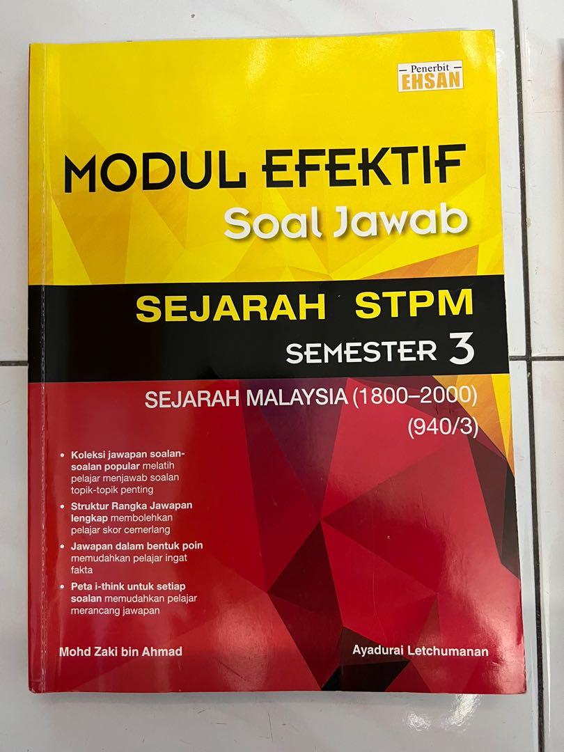 Modul Efektif Soal Jawab Sejarah Stpm Penggal 3 Sejarah Asia Tenggara