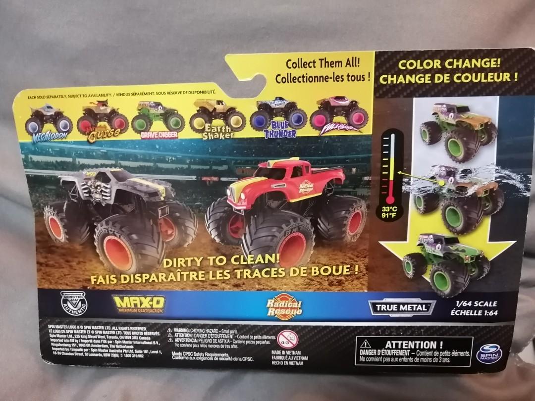 Monster Jam Color Change, Hobbies & Toys, Toys & Games on Carousell
