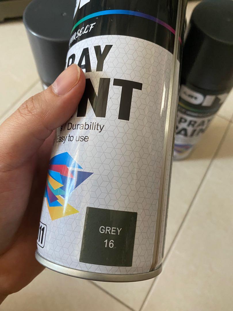 Mr DIY Spray Paint Grey 16 Can Bundle, Hobbies & Toys, Stationery ...