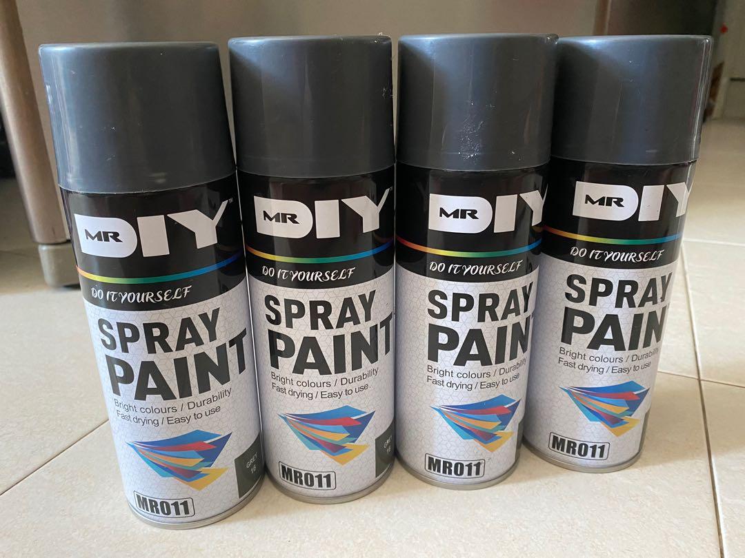 Mr DIY Spray Paint Grey 16 Can Bundle, Hobbies & Toys, Stationery ...