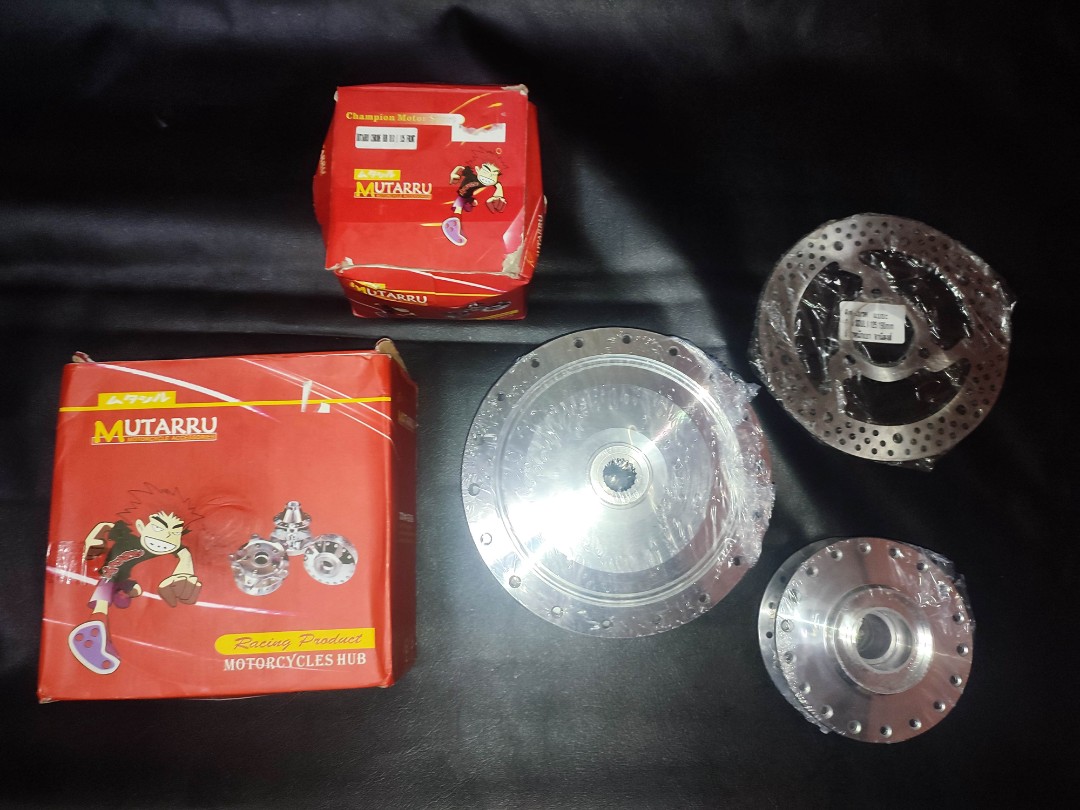 Mutarru Front and Rear Hub, Motorbikes, Motorbike Parts & Accessories ...