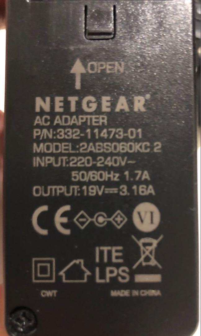 Netgear Nighthawk Router AC Power Adapter Supply, Computers & Tech ...
