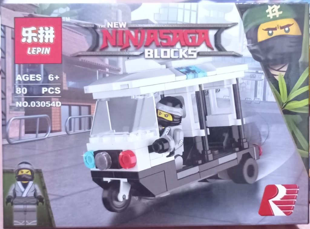 Ninja Saga Blocks, Hobbies & Toys, Toys & Games on Carousell
