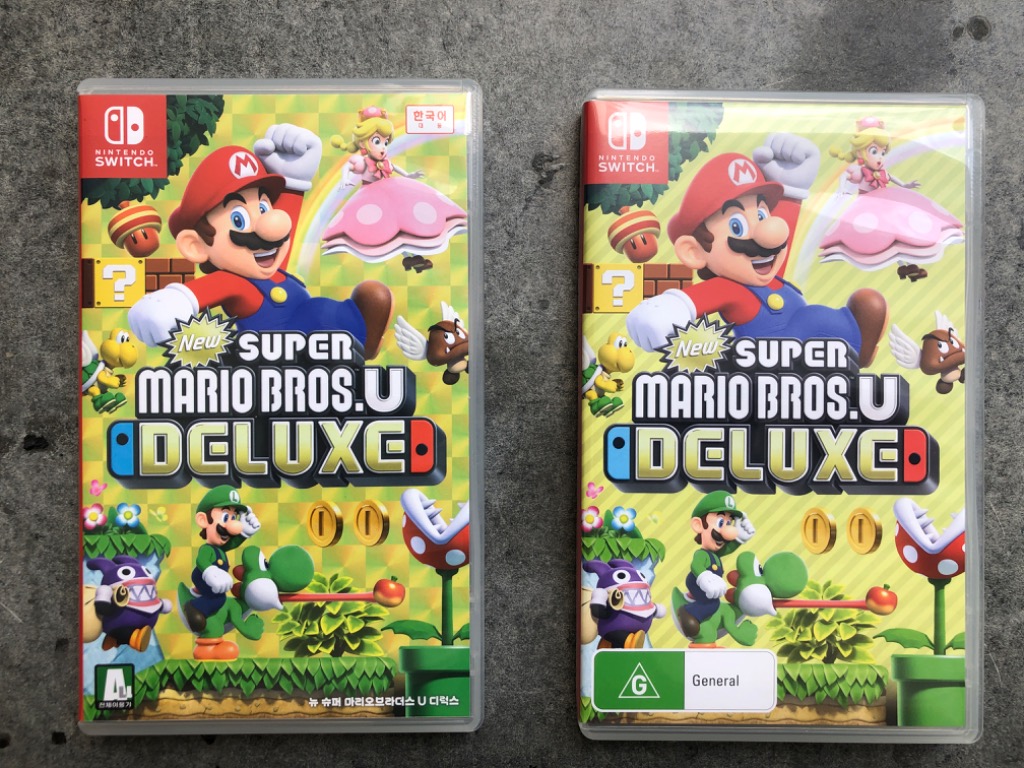Nintendo Switch Super Mario U Deluxe (2 copies), Video Gaming, Video ...