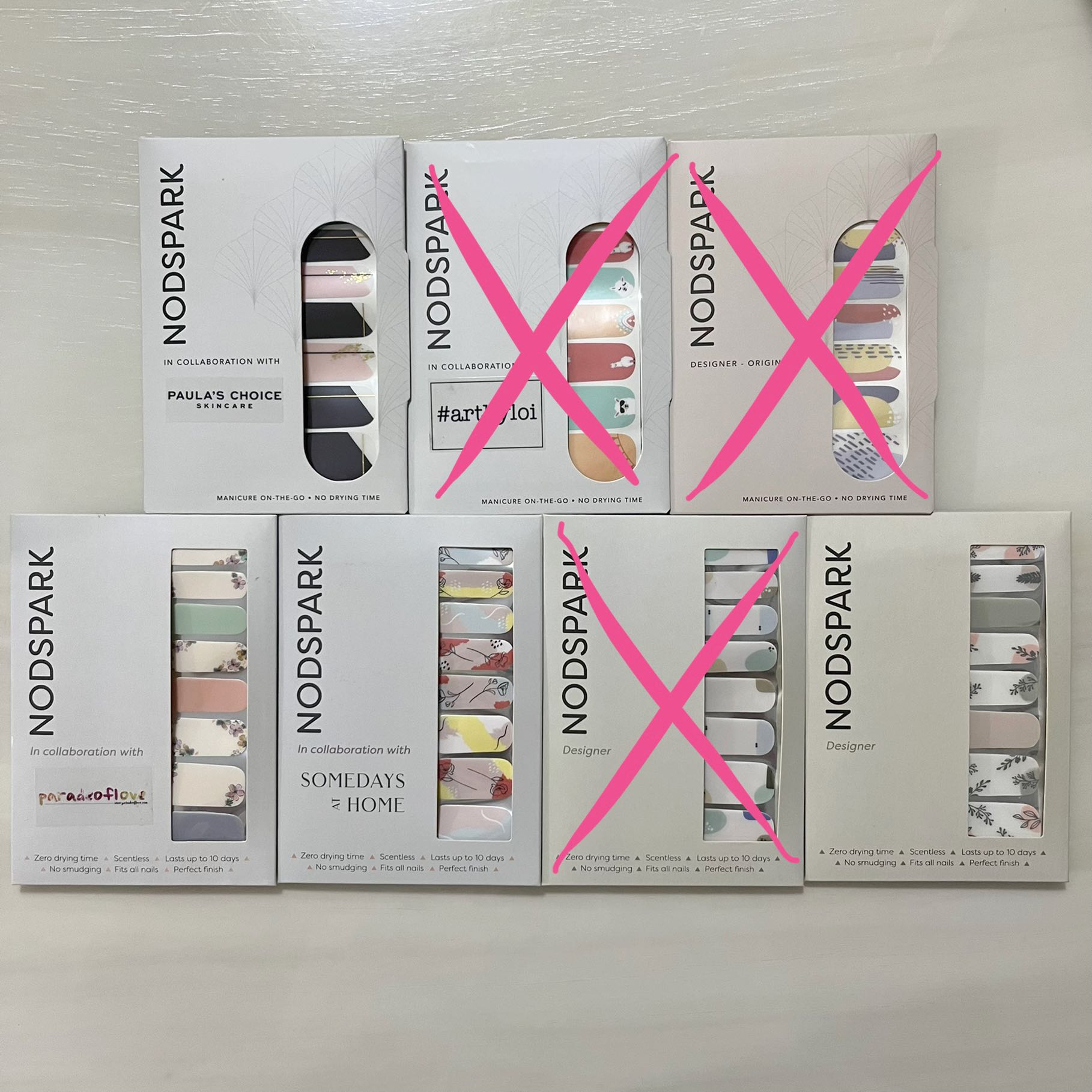 Nodspark Nail Stickers, Beauty & Personal Care, Hands & Nails on Carousell