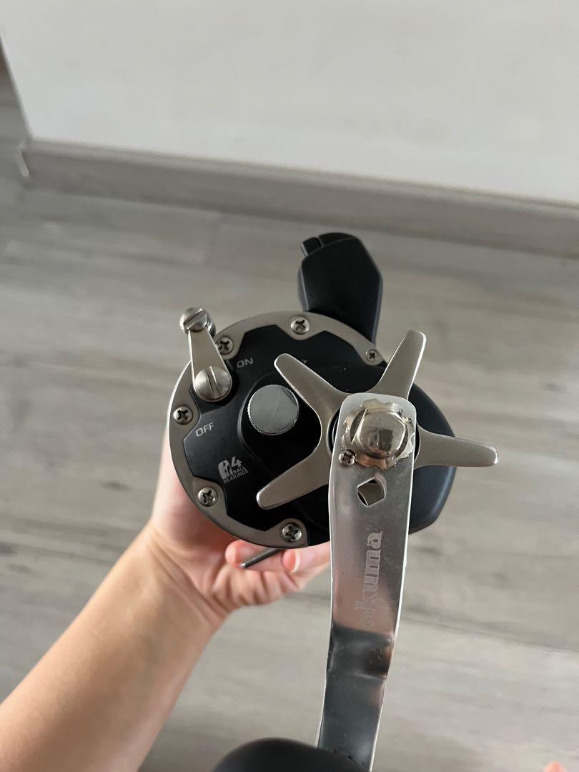 OKUMA LINE COUNTER REEL CT 30D, Sports Equipment, Fishing on Carousell