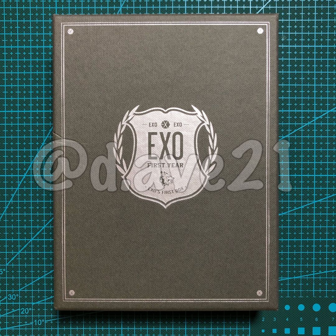 (ON HAND) UNSEALED EXO FIRST BOX DVD (4-DISC), Hobbies & Toys ...