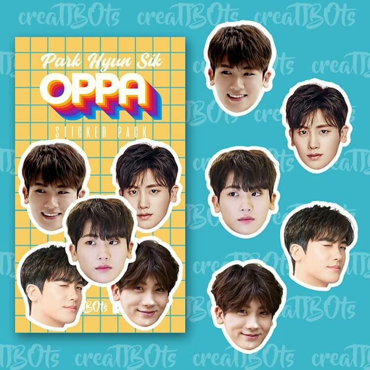 Oppa Sticker Pack, Hobbies & Toys, Memorabilia & Collectibles, K-Wave on Carousell