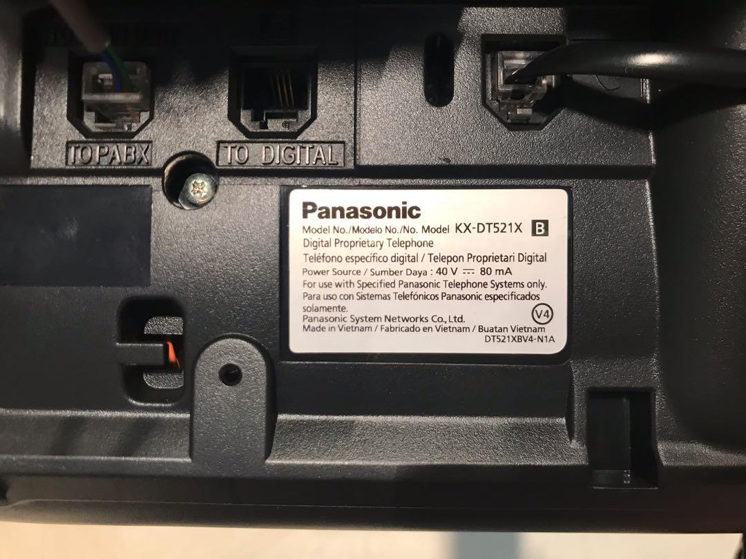 Panasonic KX-DT521 PABX office phone, Computers & Tech, Office & Business Technology on Carousell