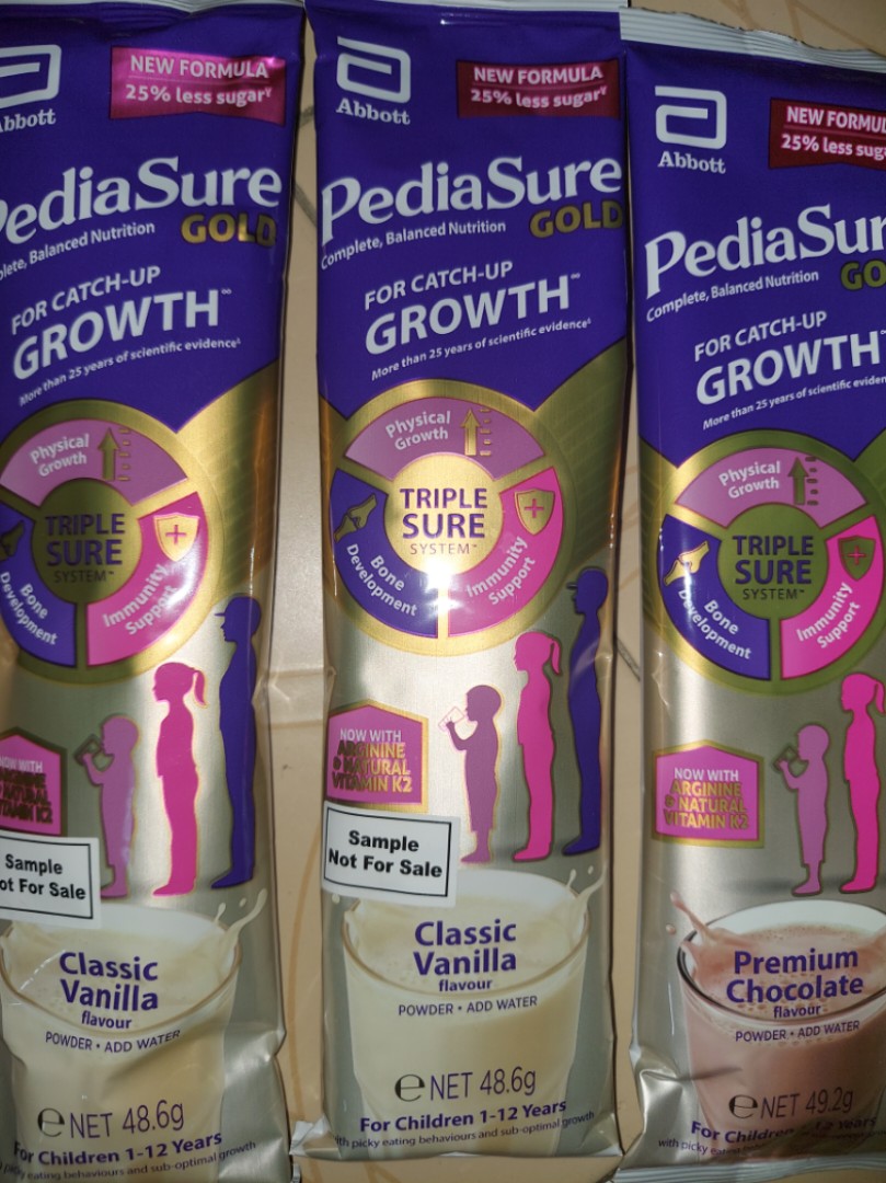Pediasure packets for free to bless, Babies & Kids, Nursing & Feeding ...