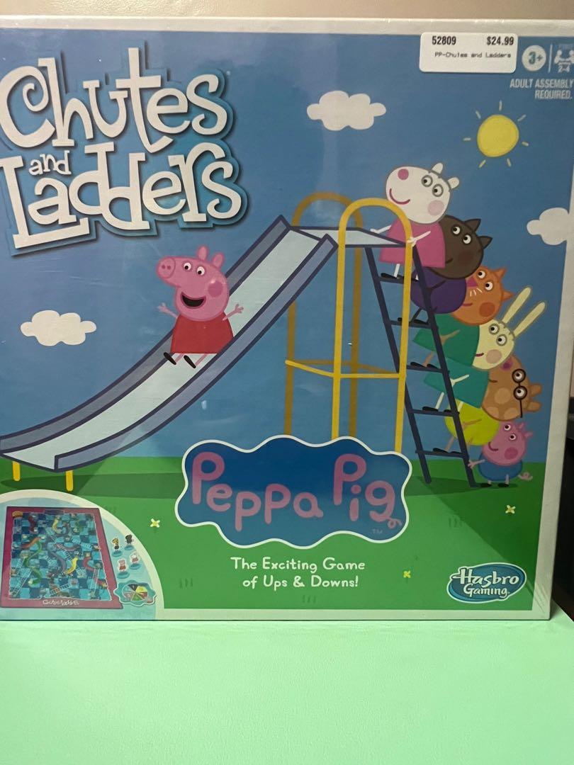 PEPPA PIG CHUTES ABD LADDERS BOARD GAME, Hobbies & Toys, Toys & Games ...
