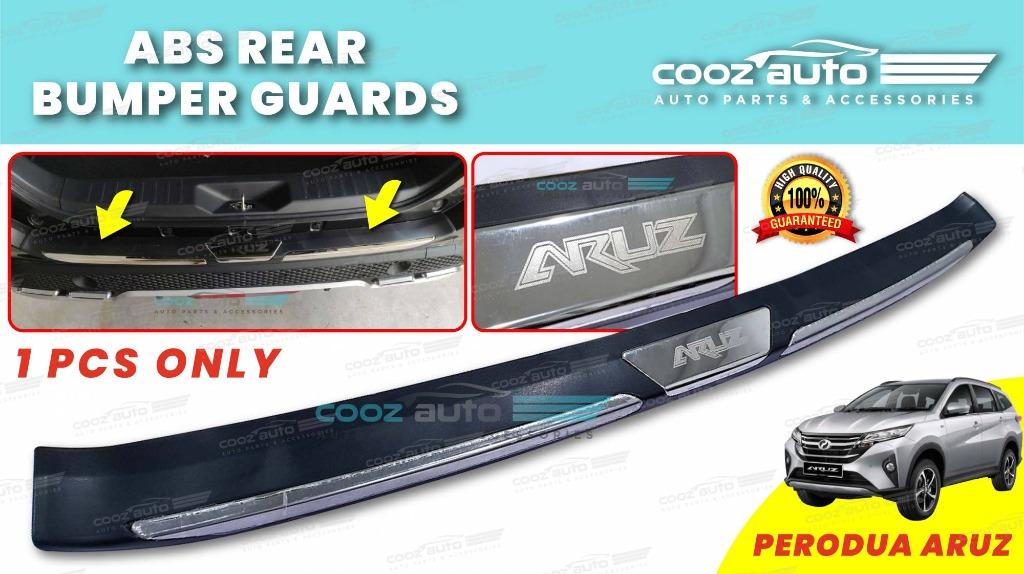 Perodua Aruz ABS Rear Bumper Guard Protector, Auto Accessories on Carousell
