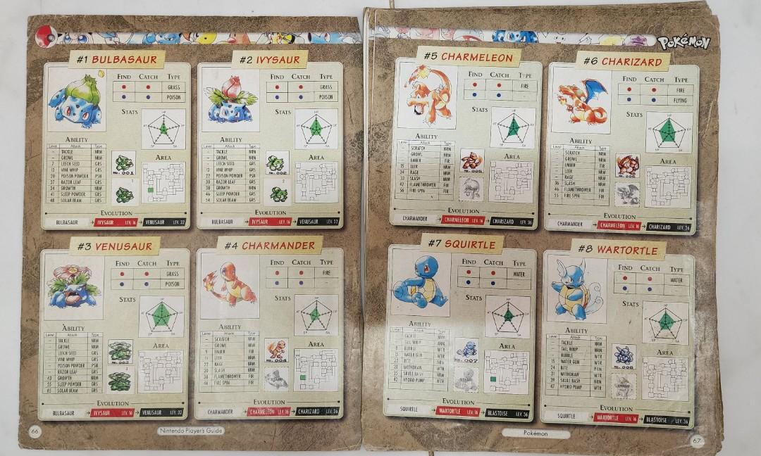 Pokemon field guide [very old], Hobbies & Toys, Memorabilia ...