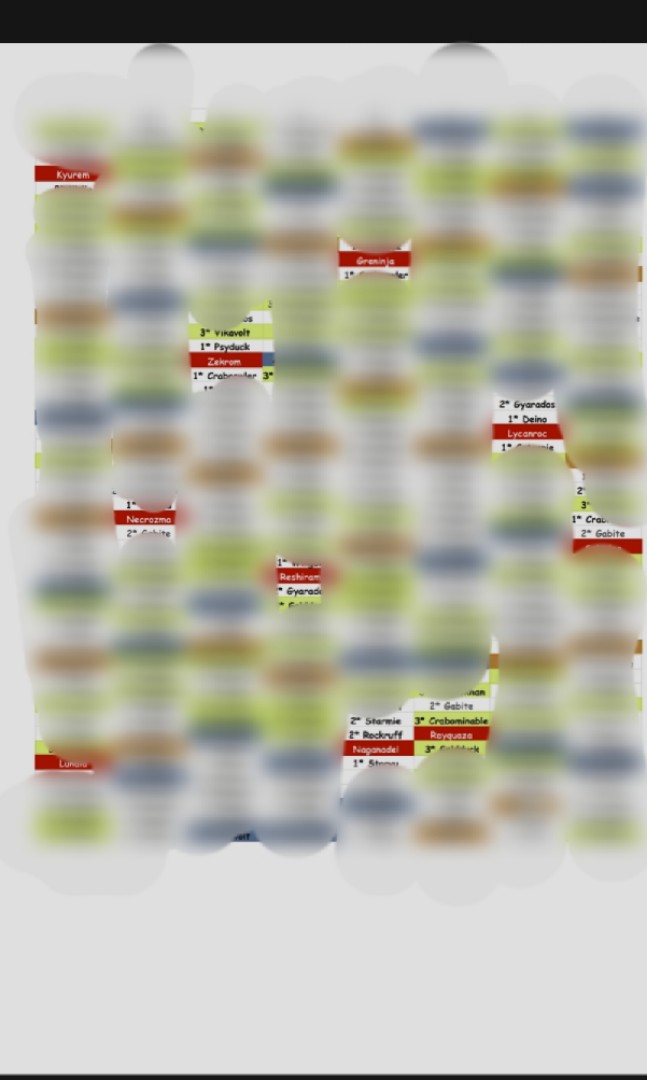 Pokemon Gaole Part 4 card sequence list, Hobbies & Toys, Toys & Games ...