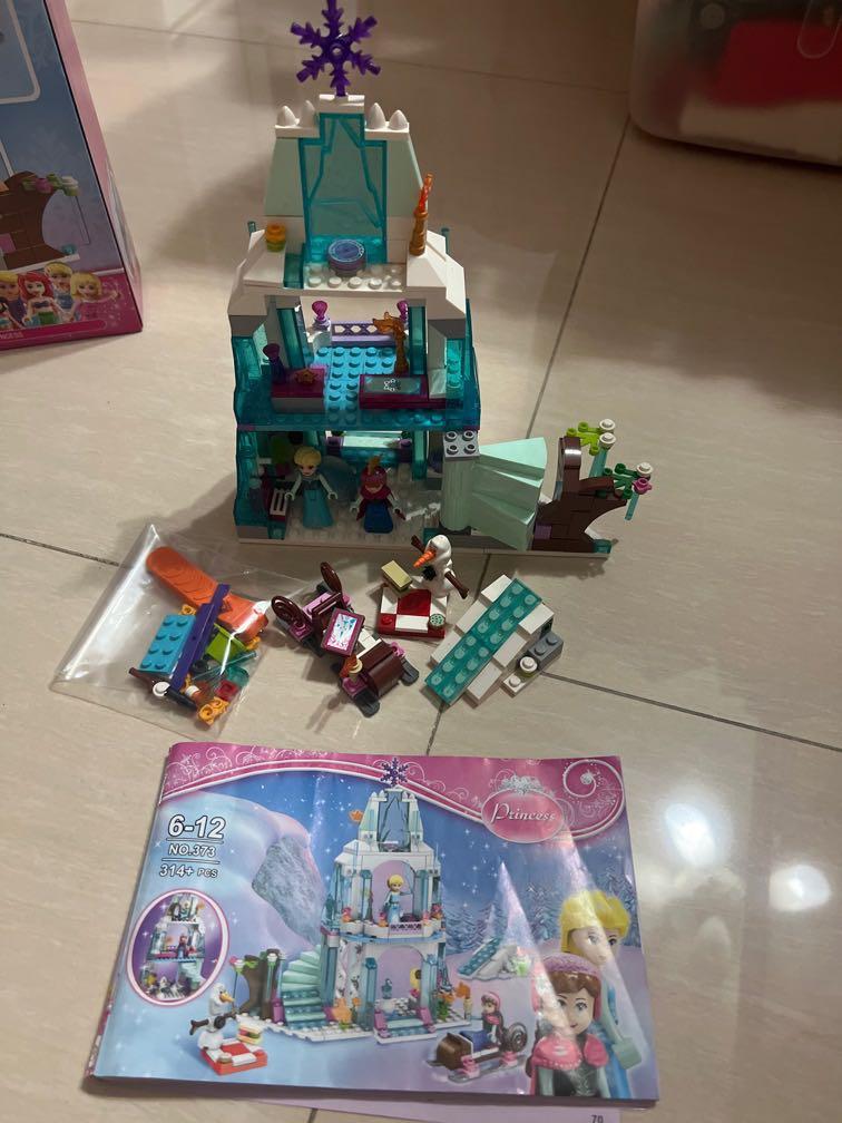 Princess Frozen Brick Set, Hobbies & Toys, Toys & Games on Carousell