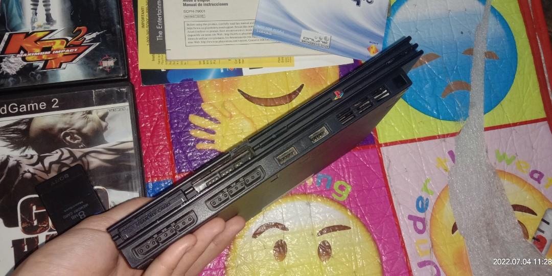 Ps2 Slim Rush, Video Gaming, Video Game Consoles, PlayStation on Carousell