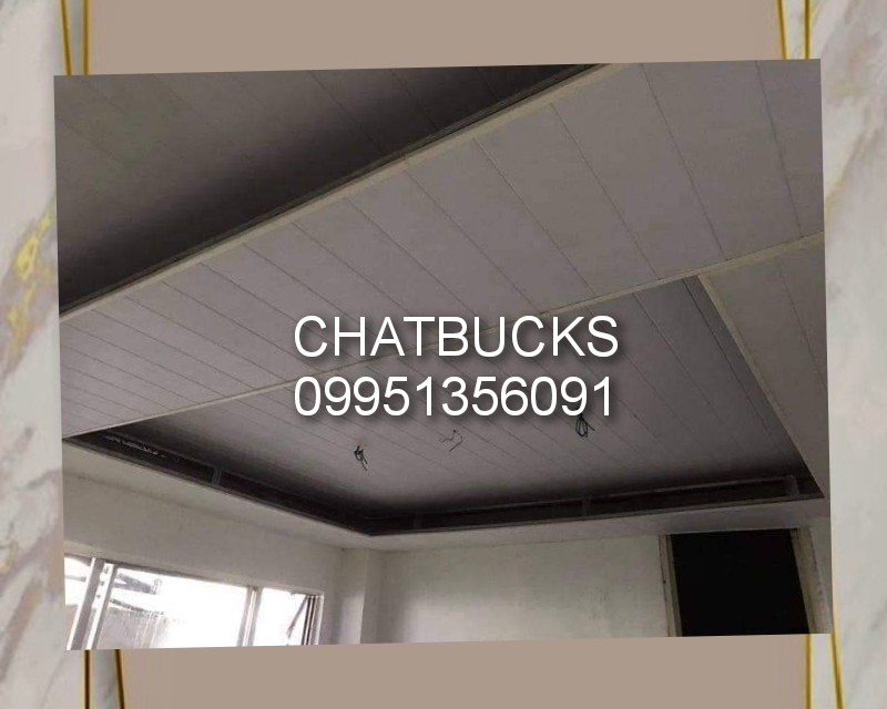 PVC CEILING Kisame Spandrel Wallcladdings Hardieflex Plasterboard PVC ...