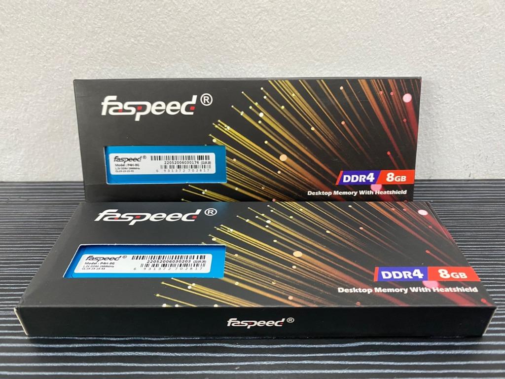 8GB RAM DDR4 2666MHZ FASPEED, Computers & Tech, Parts & Accessories ...