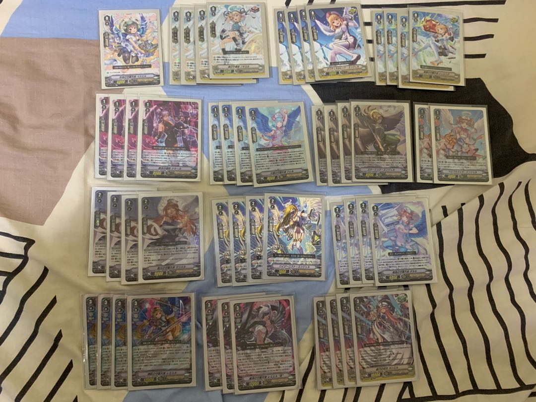 Ramiel Reverse V Series Angel Feather Vanguard Deck, Hobbies & Toys ...