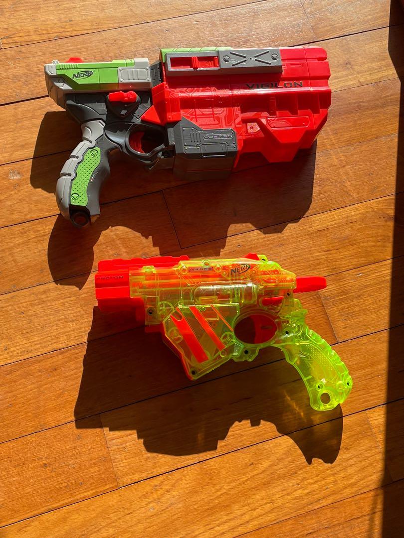 *RARE* *DISCONTINUED* NERF Vortex Vigilon + Nerf Vortex Proton, Hobbies ...