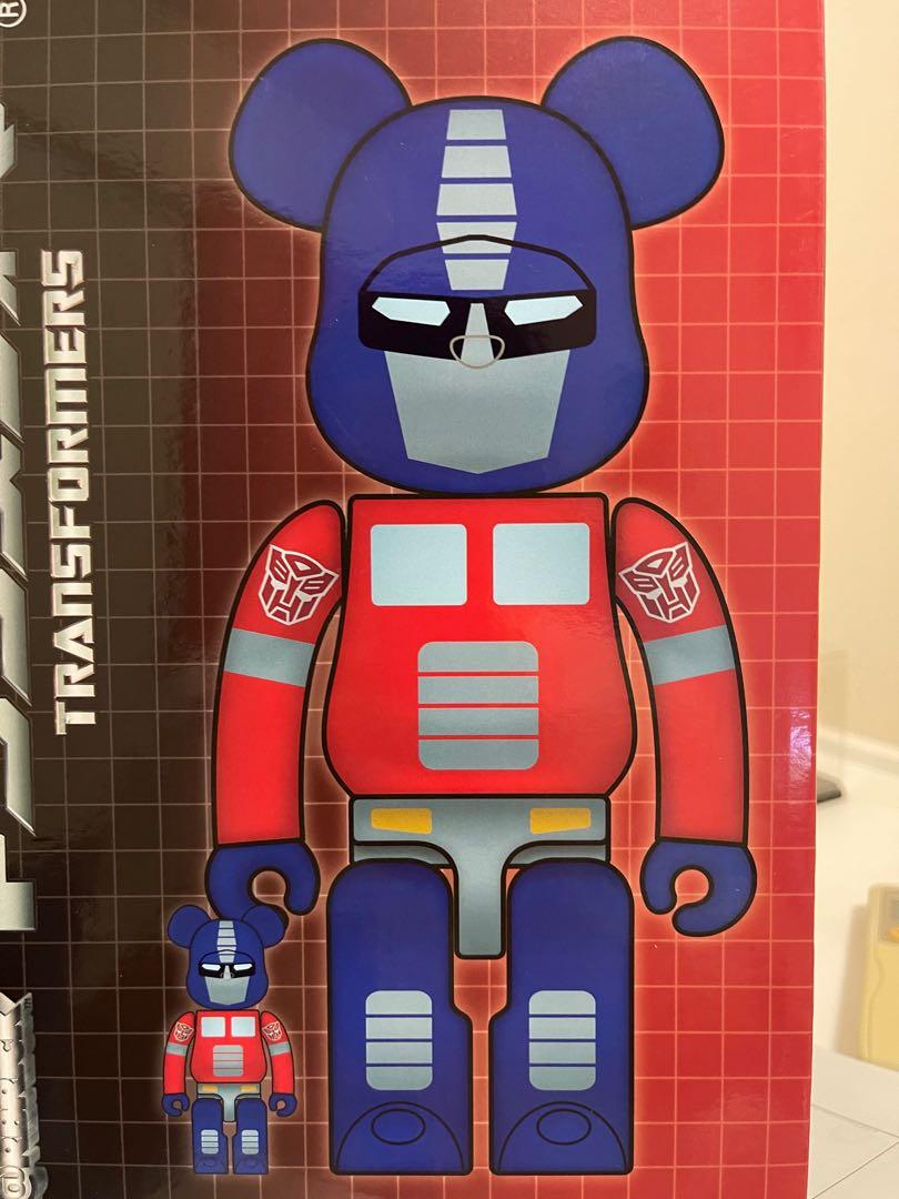 Ready Stock- Bearbrick Transformer Optimus Prime 400%, Hobbies & Toys ...