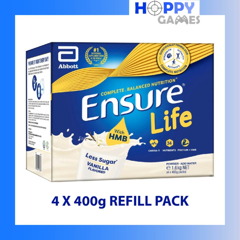 *REFILL BUNDLE* Ensure Life with HMB Adult Nutrition Value Pack ...