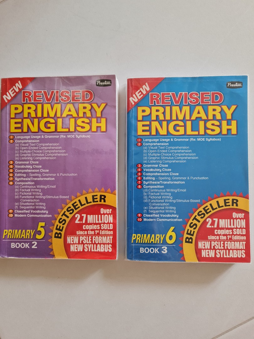 Revised Primary English P5 & 6, Hobbies & Toys, Books & Magazines ...