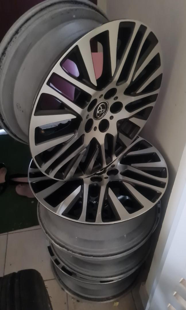Rim 18 toyota vellfire alphard, Auto Accessories on Carousell
