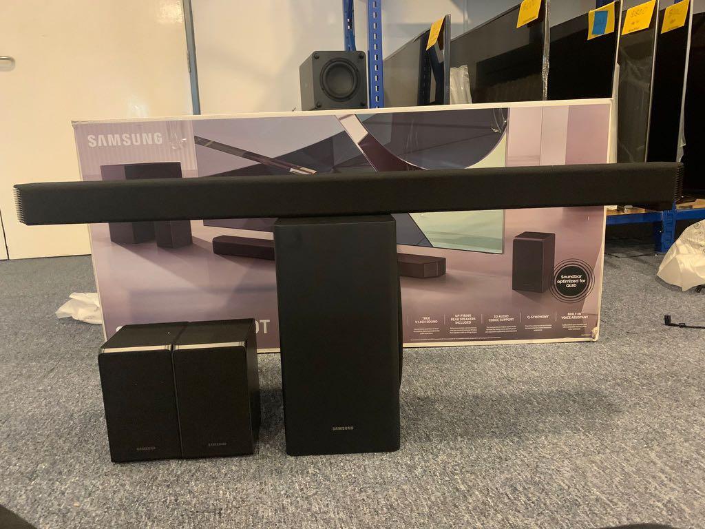 SAMSUNG HW-Q950T/XS 9.1.4 CH SOUNDBAR DOLBY ATMOS $900 Display set ...