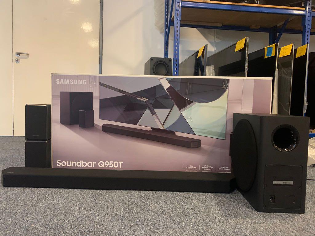 SAMSUNG HW-Q950T/XS 9.1.4 CH SOUNDBAR DOLBY ATMOS $900 Display set ...