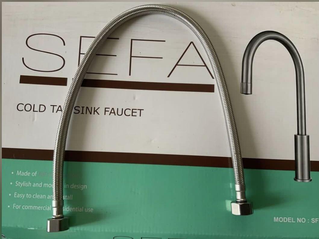 SEFA COLD TAP SINK FAUCET, Furniture & Home Living, Bathroom & Kitchen ...