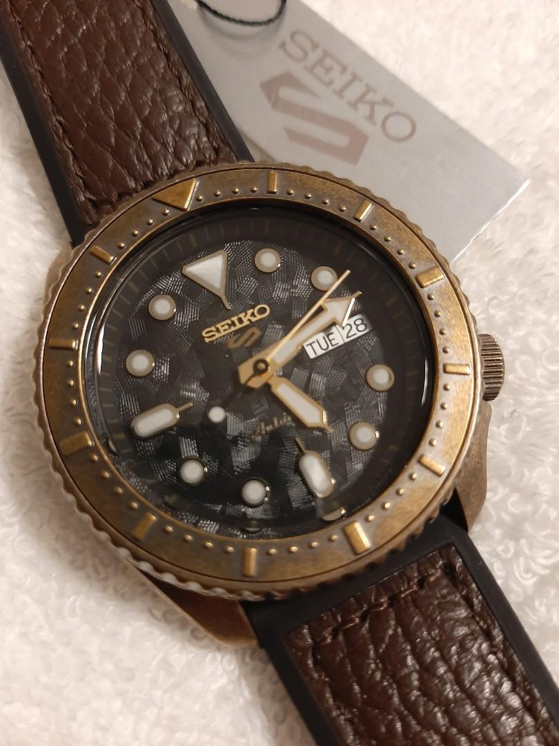 SEIKO 5 SPORTS VINTAGE AUTOMATIC WATCH, Luxury, Watches on Carousell