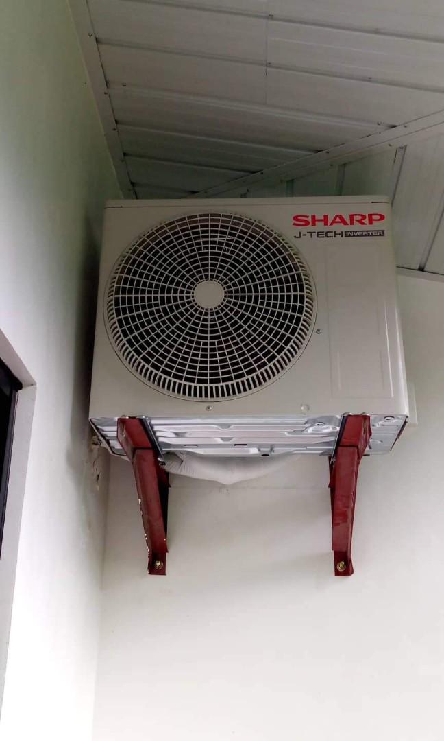 sharp j tech split type inverter Aircon with free installation brand ...