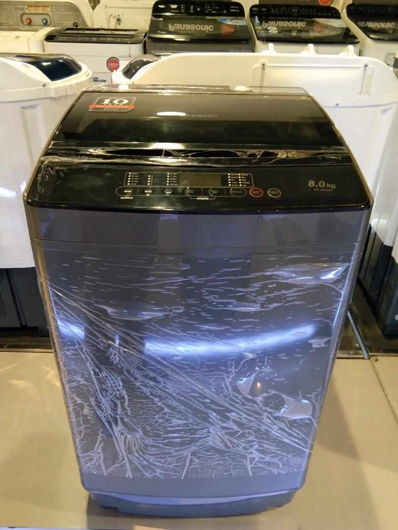 Sharp Top Load Washing Machine Fully Automatic, TV & Home Appliances ...