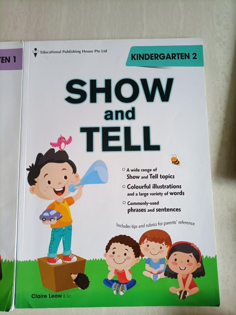 Show and tell books for K1 and K2 level, Hobbies & Toys, Books ...