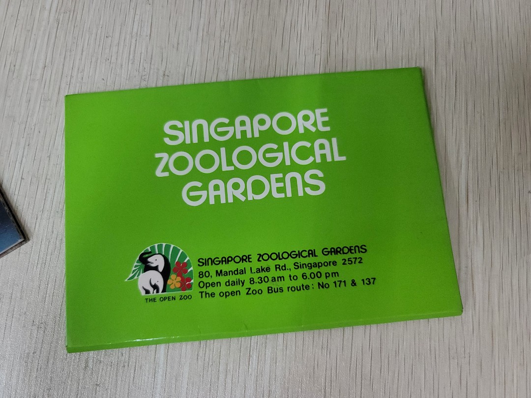 Singapore Zoo postcards, Hobbies & Toys, Memorabilia & Collectibles ...