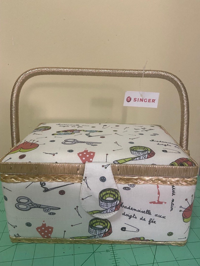 Singer Sewing box, Furniture & Home Living, Home Improvement ...