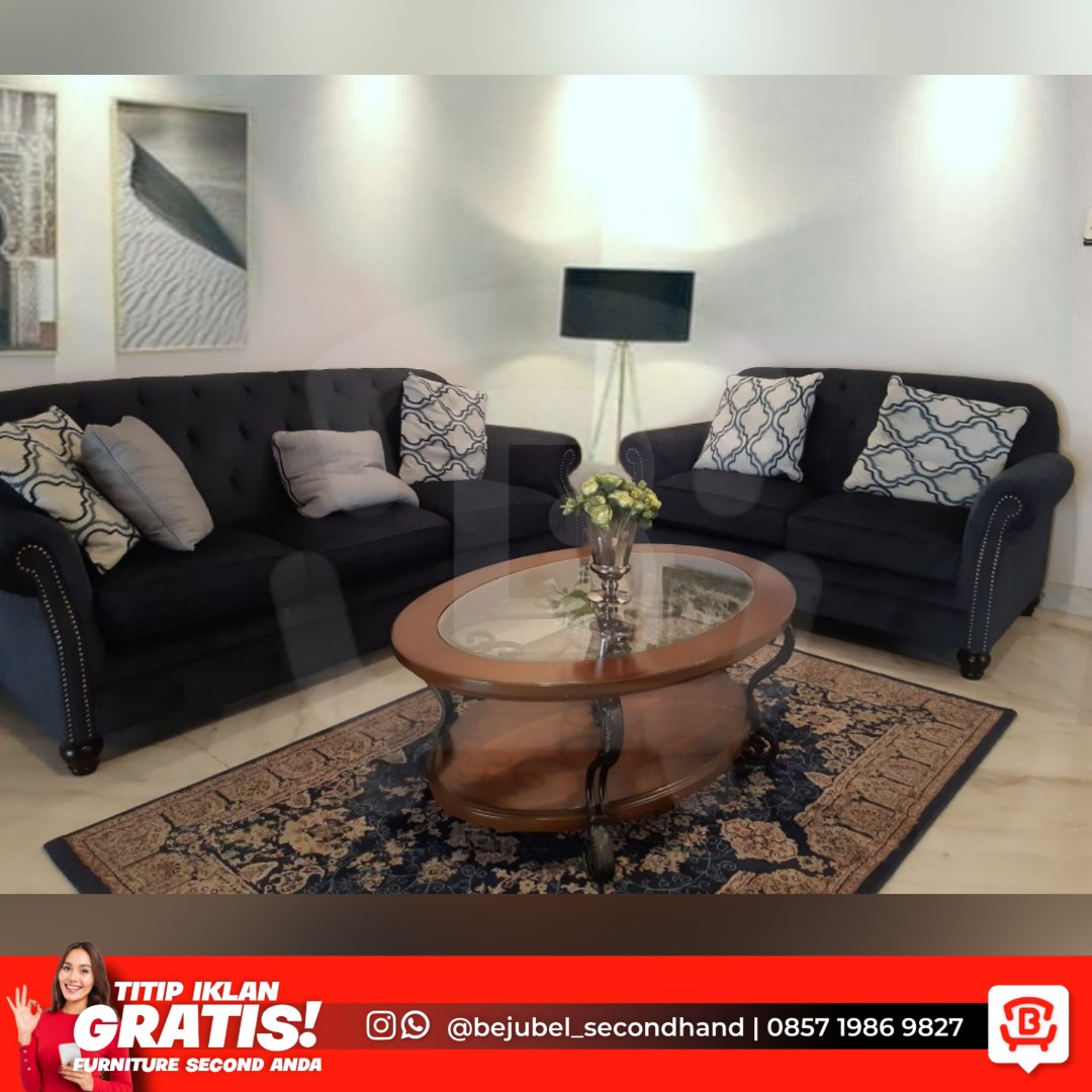 SOFA SECOND ASHLEY LAVERNIA INCLUDE COFFEE TABLE, FIX PRICE YA ...