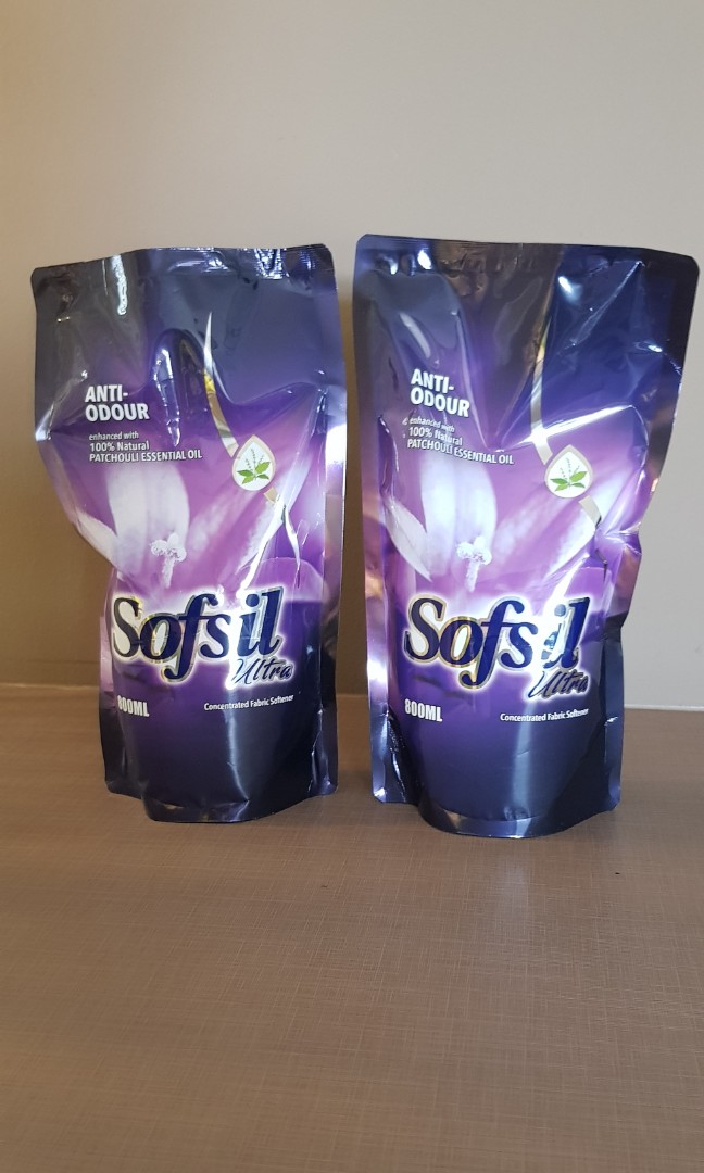 Sofsil ultra concentrated fabric softener anti-odour refill 800ml ...
