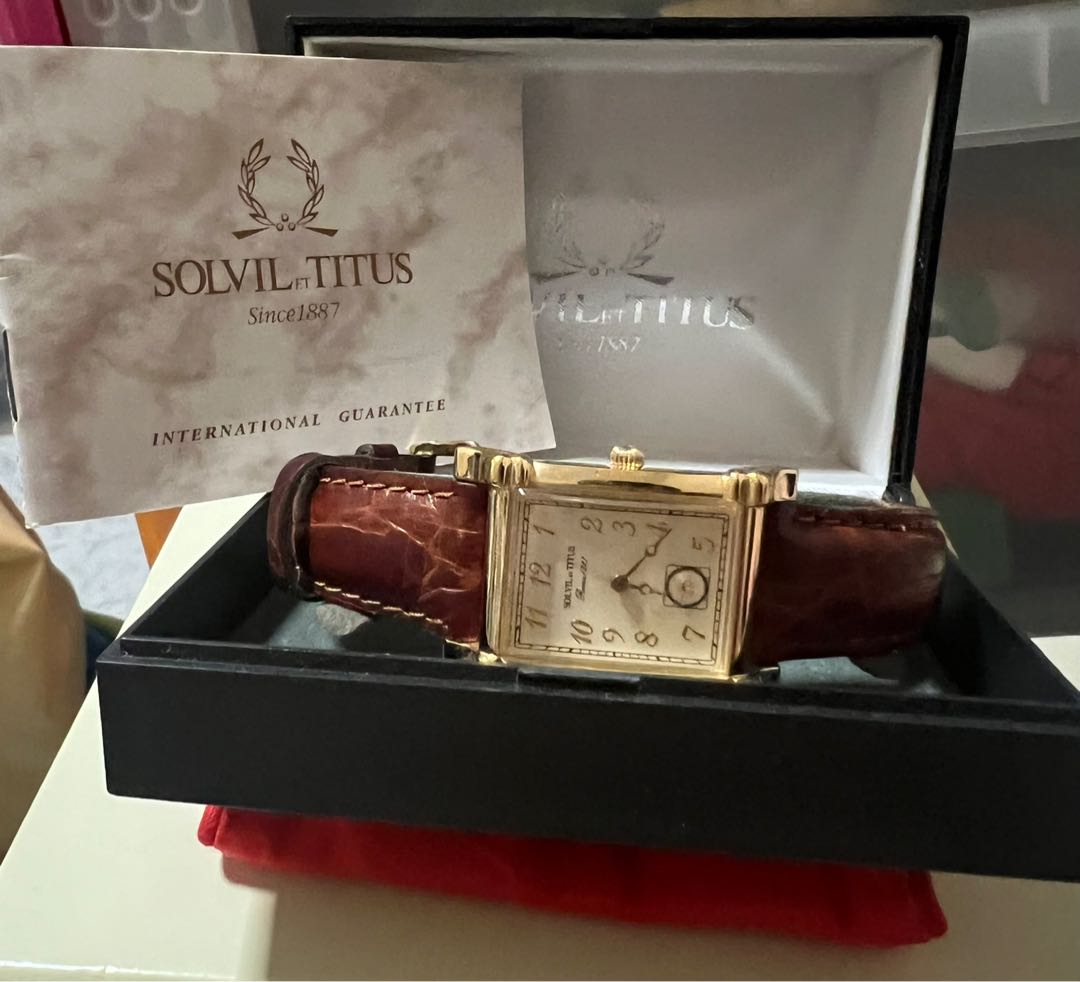 Solvil Titus, Luxury, Watches on Carousell