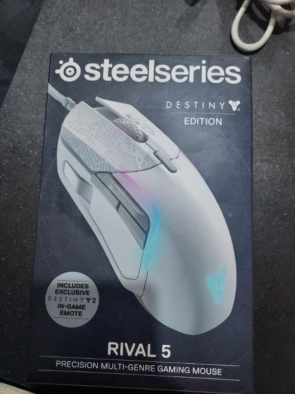 STEELSERIES LIMITED EDITION RIVAL 5 DESTINY 2 RIVAL 5 MODDED WITH GRIPS ...
