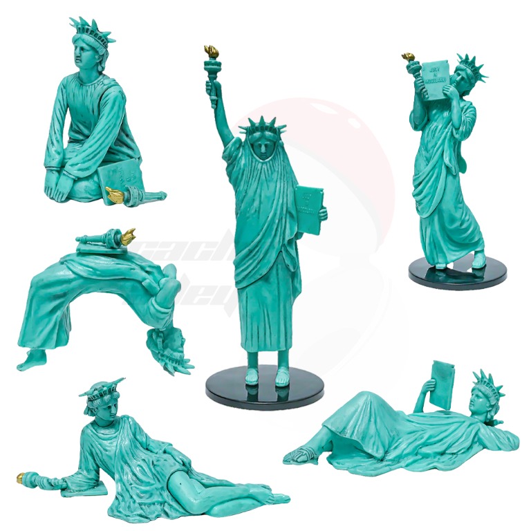 Takara Tomy Panda's Ana Goddess Too Free Gashapon (Set of 6), Hobbies ...