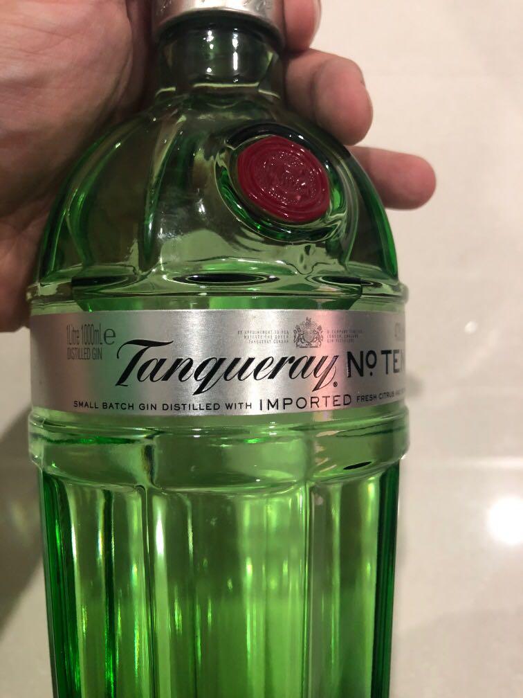 Tanqueray No. 10 1000ml, Food & Drinks, Alcoholic Beverages on Carousell