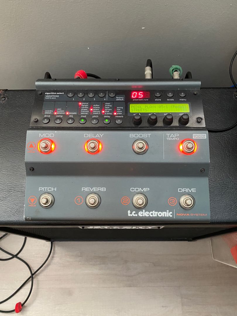 T.C. Electronic Nova System Analogue Multi-Effects Pedal, Hobbies ...