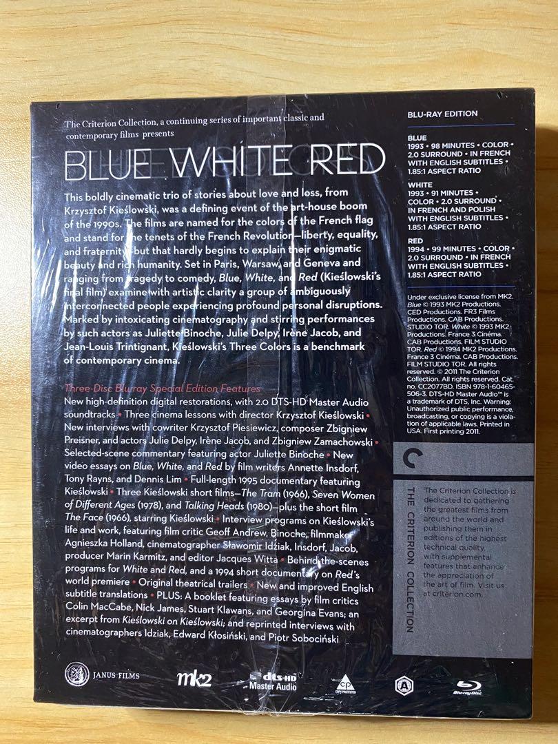 Three Colors Trilogy Boxset (Criterion Collection), TV & Home ...